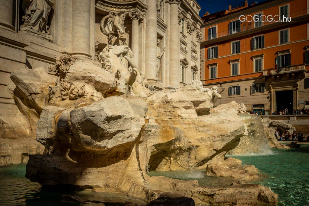 A világ legismertebb szökőkútja – Trevi-kút, Róma – GOGOGO.hu