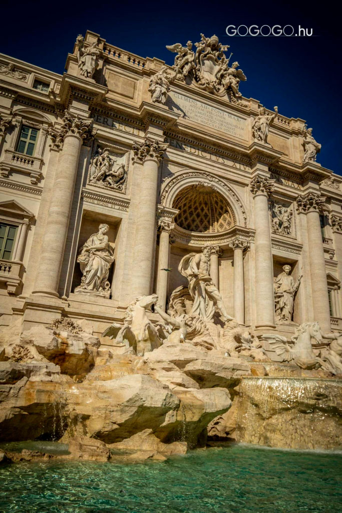 A világ legismertebb szökőkútja – Trevi-kút, Róma – GOGOGO.hu