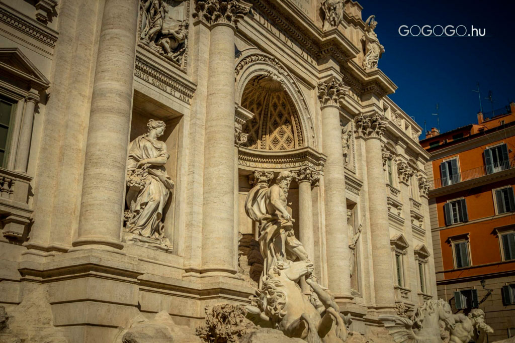 A világ legismertebb szökőkútja – Trevi-kút, Róma – GOGOGO.hu