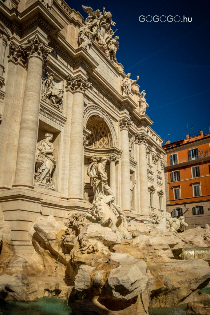 A világ legismertebb szökőkútja – Trevi-kút, Róma – GOGOGO.hu