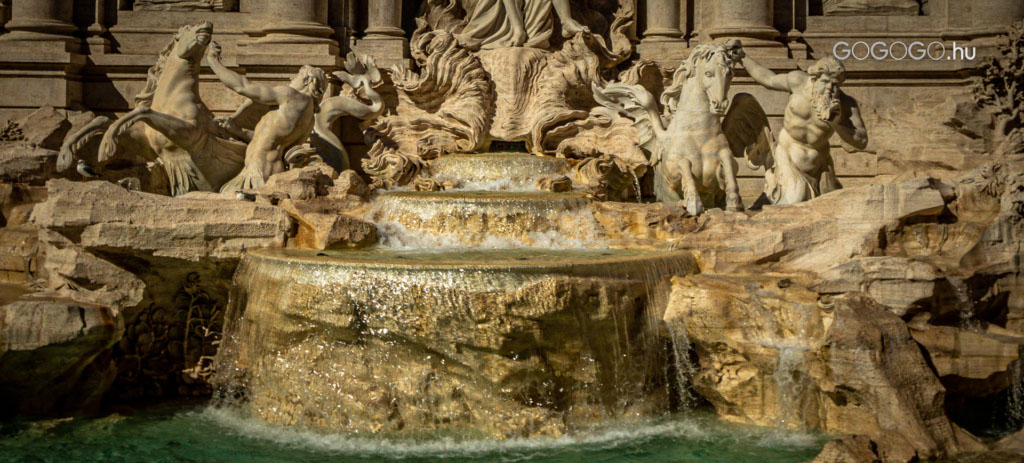 A világ legismertebb szökőkútja – Trevi-kút, Róma – GOGOGO.hu