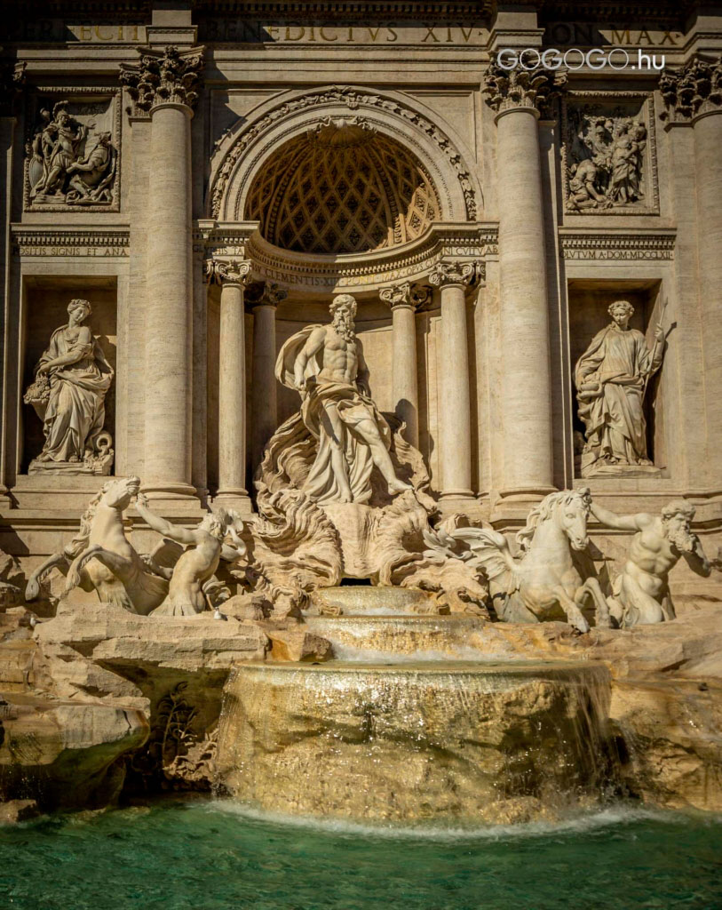 A világ legismertebb szökőkútja – Trevi-kút, Róma – GOGOGO.hu