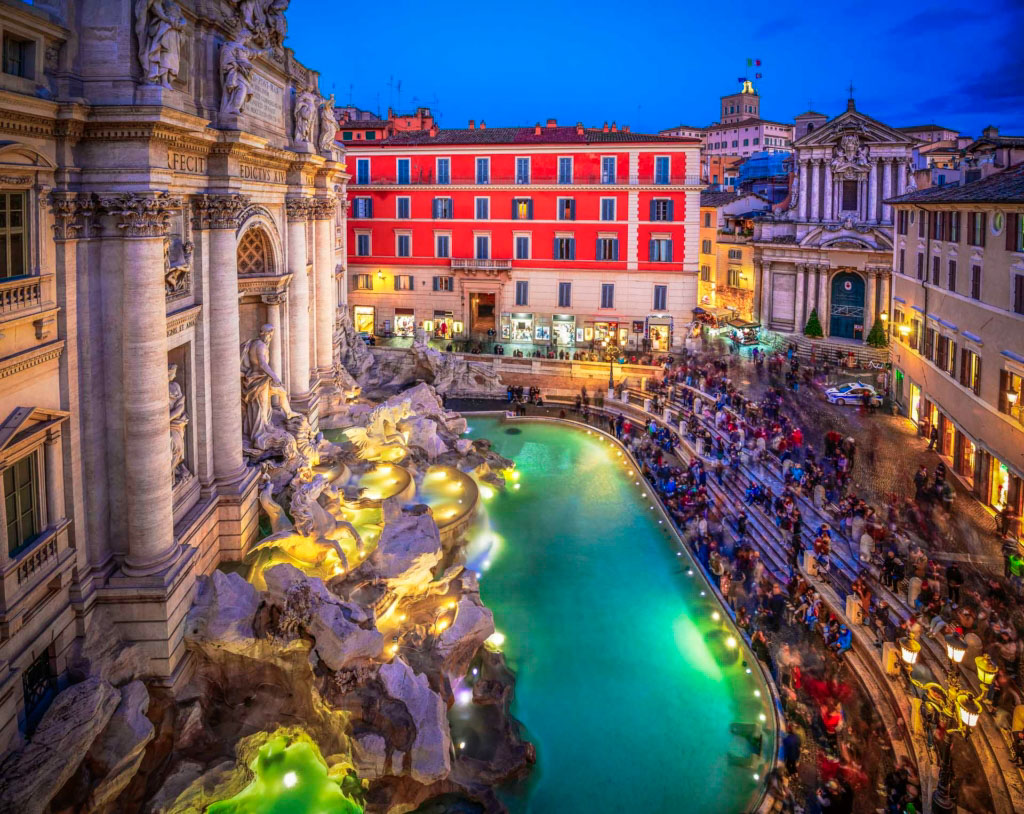 A világ legismertebb szökőkútja – Trevi-kút, Róma – GOGOGO.hu